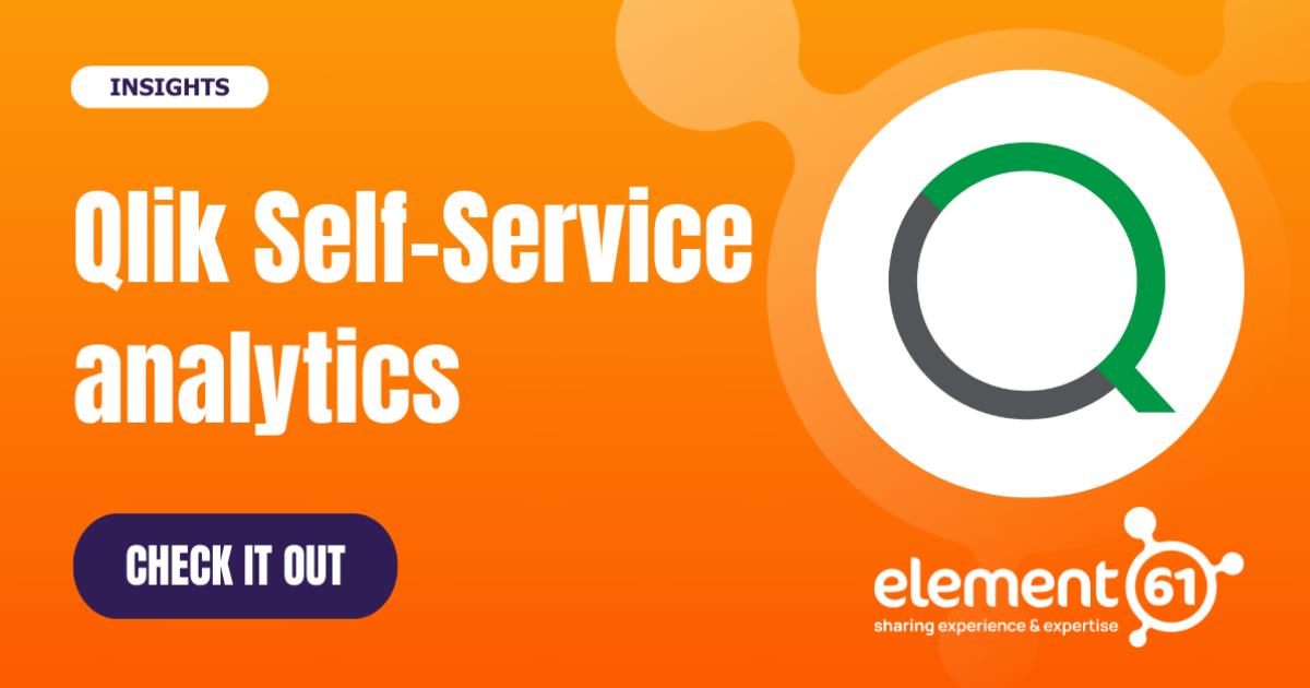 Qlik Self-Service analytics | element61